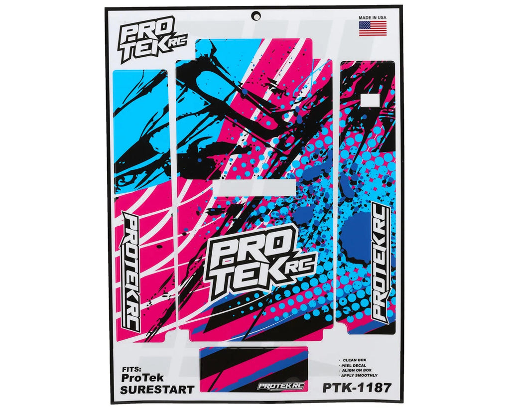 ProTek RC Sure Start Starter Box Wrap (Hectic) - PTK-1187 | Matt Olson ...